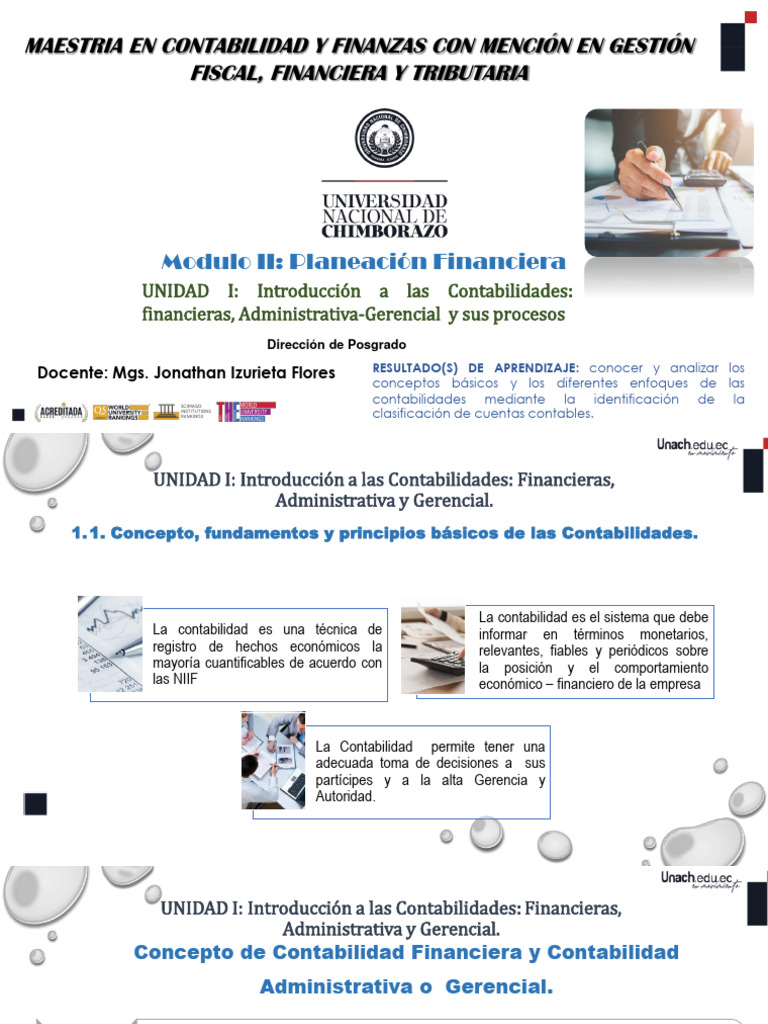 Unidad I Generalidades de La Contabilidad | Descargar gratis PDF | Contabilidad | Depreciación