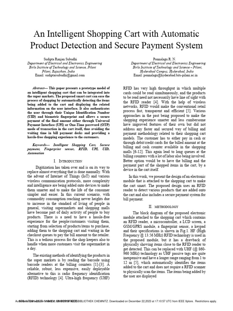 An_Intelligent_Shopping_Cart_with_Automatic_Product_Detection_and_Secure_Payment_System | PDF