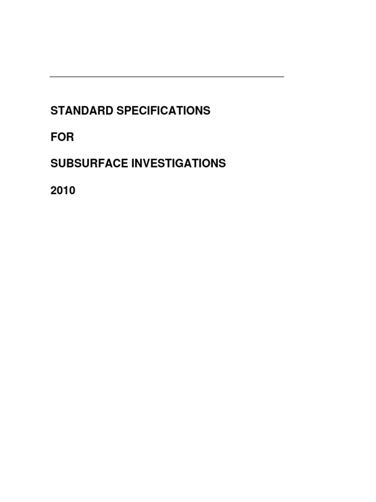 2010 - COTO - Spec - 20 - Jan - 2010 - Final 1 | PDF | Drilling Rig ...