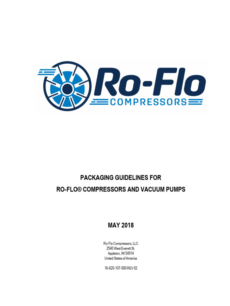 Ro-Flo Packaging Guidelines ENG | PDF