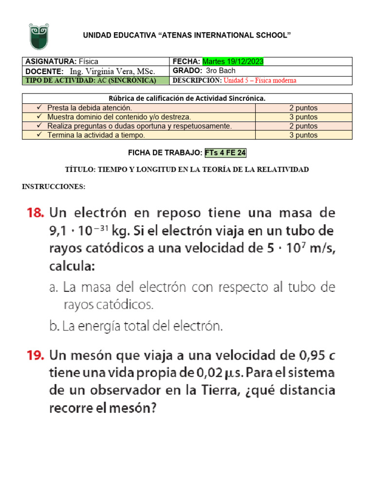 FTs 4 FE 24 - F3BGU | PDF