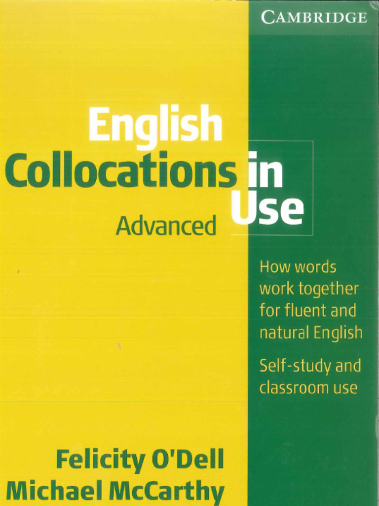 Advanced-English Collocation in Use | PDF