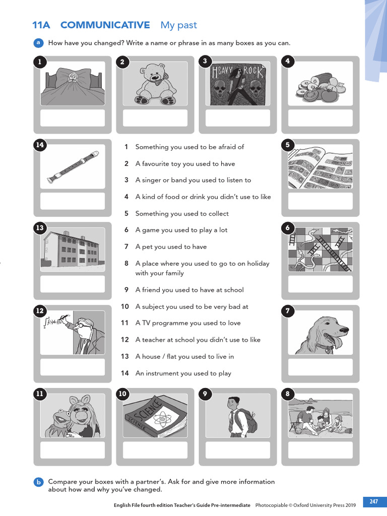 EnglishFile4e Pre-Intermediate TG PCM Comm 11A | PDF
