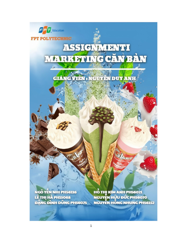 ASM CUOIMON - MAR1021 - NHOM 5 - HOANTHIEN (CHỐT) | PDF