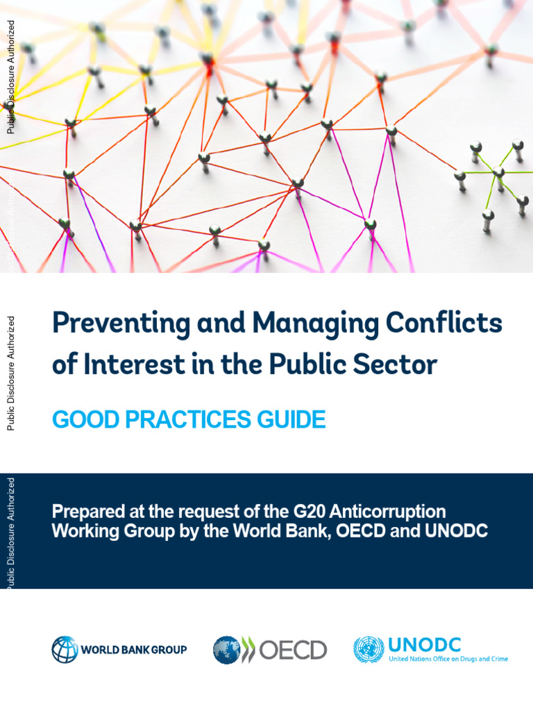 Preventing and Managing Conflicts of Interest in The Public Sector Good Practices Guide | PDF