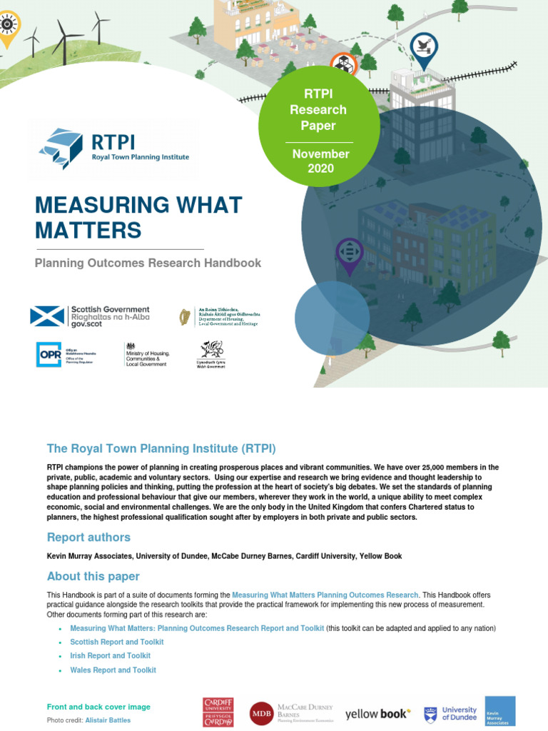 Measuring What Matters Handbook | PDF | Policy | Evaluation