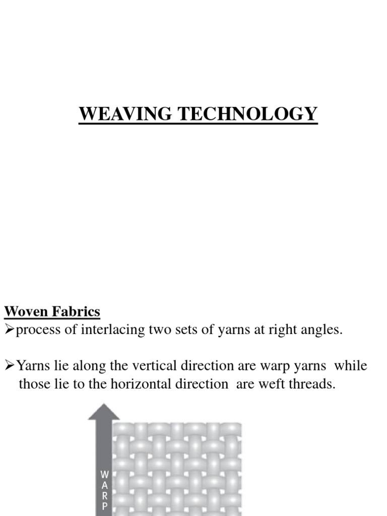 Introduction To Weaving | PDF | Loom | Weaving