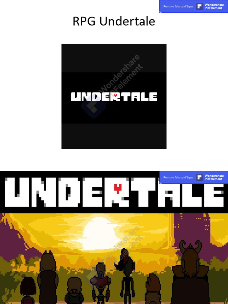 RPG Undertale | PDF