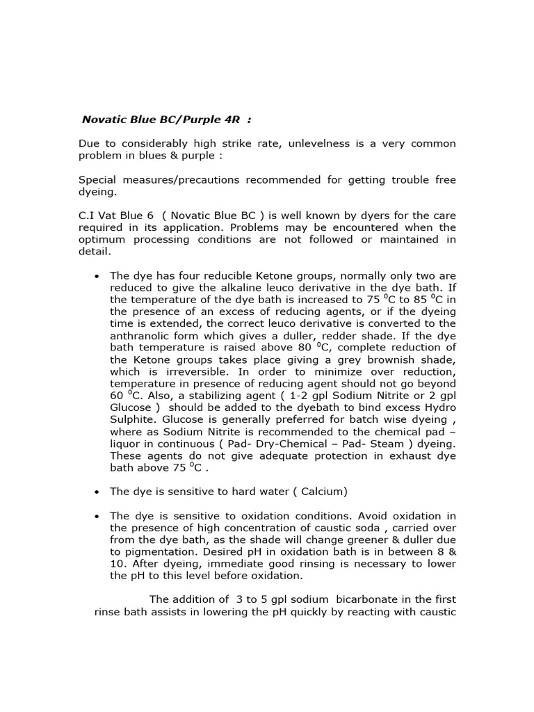 Blue - Vat Blue 6 | PDF