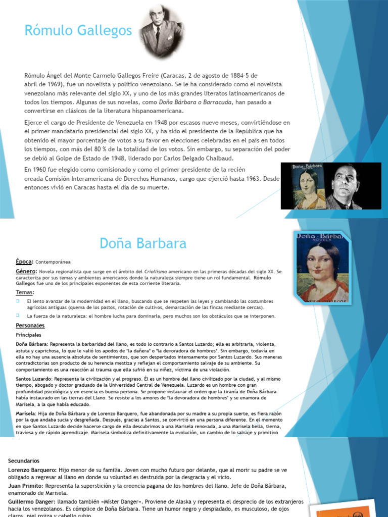 Doña Barbara | PDF | Clásicos