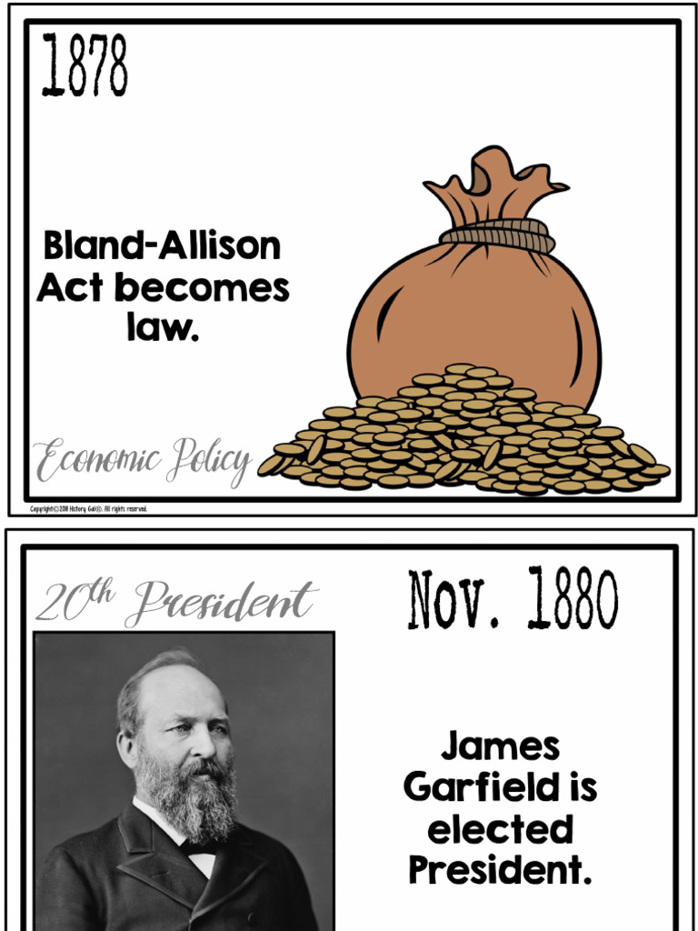 History Gal - Color Gilded Age Printable Timeline | PDF