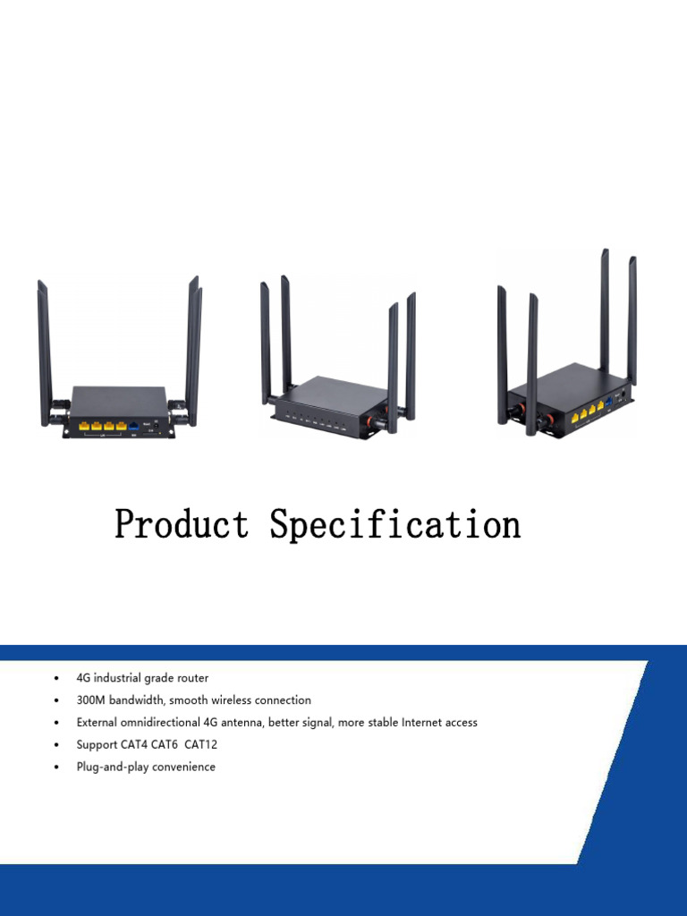 OEM Router Specification | PDF