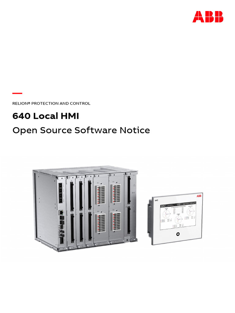 640 LHMI Open Source Software Notice 759150a | PDF
