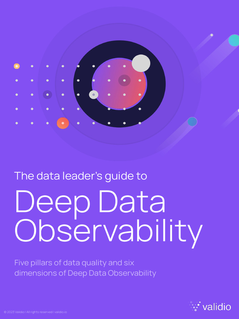 Whitepaper The Data Leader's Guide To Deep Data Observability | PDF