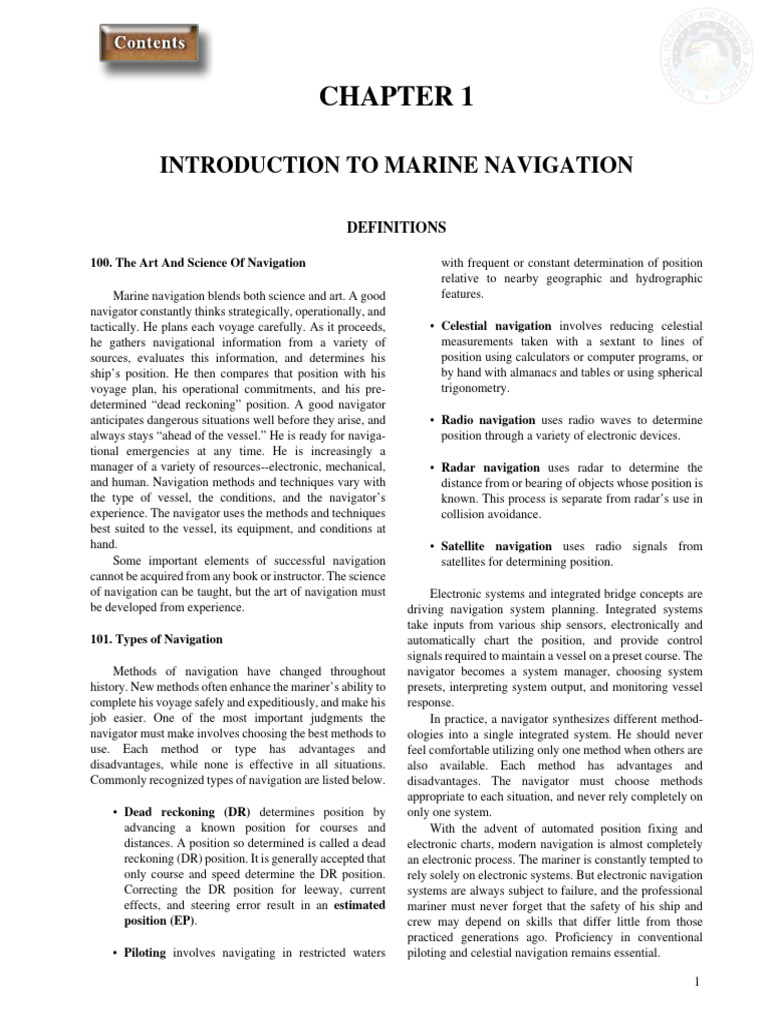 Chapt 01 | PDF | Navigation | Longitude