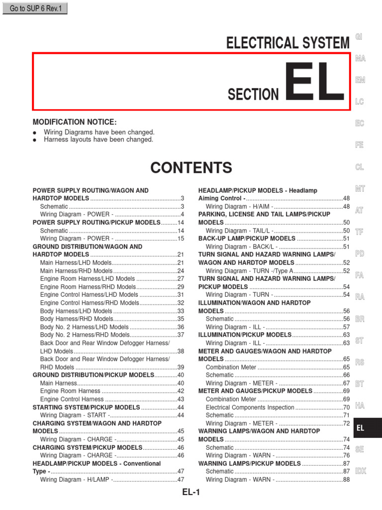 Electrical System: Modification Notice | PDF
