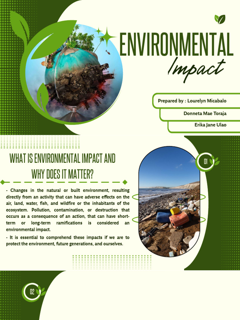 Environmental Impact | PDF | Water Pollution | Waste