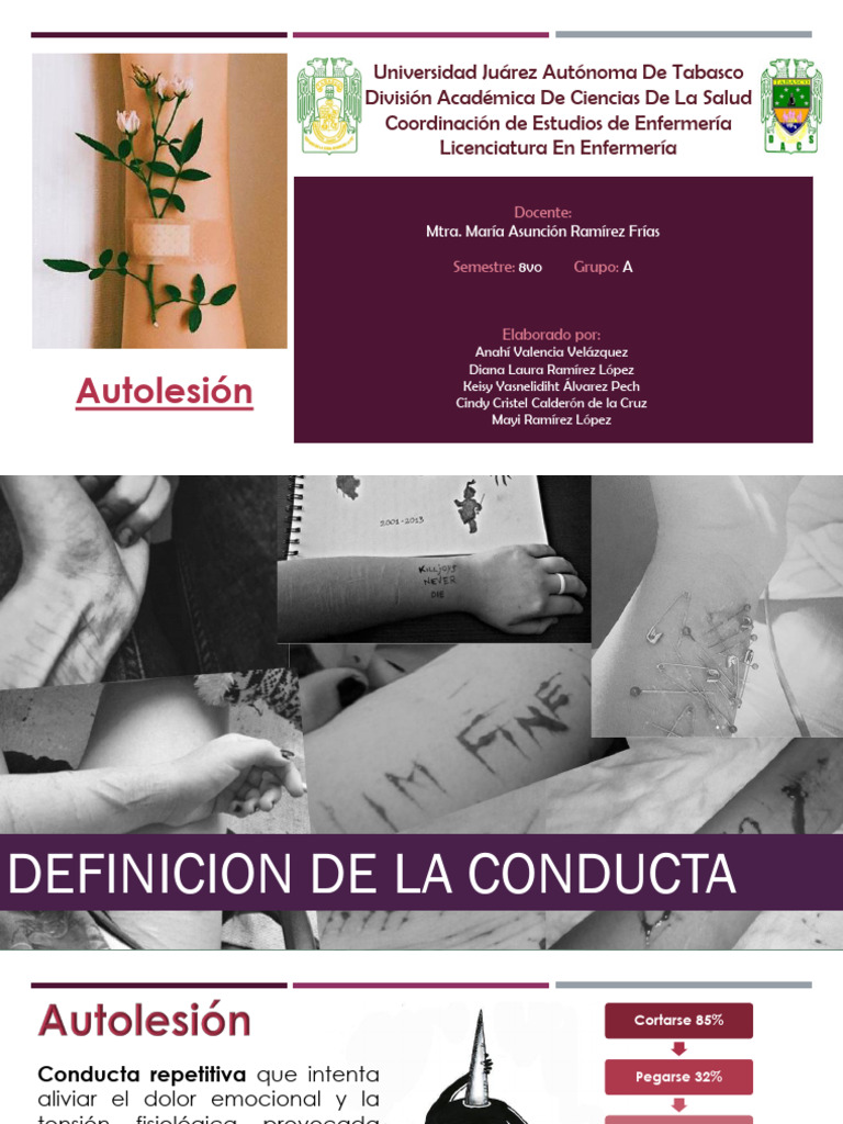 Comprendiendo la Autolesión | PDF | Relaciones personales, crianza y ...
