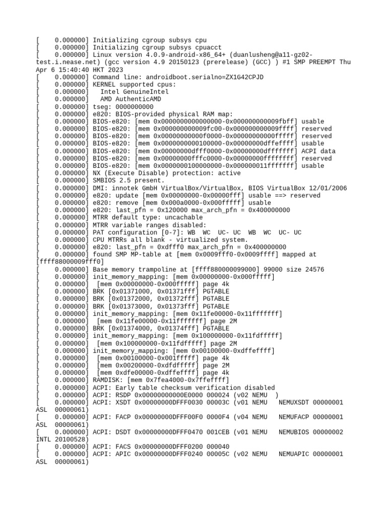 RomCmdOutput TimeOut | PDF