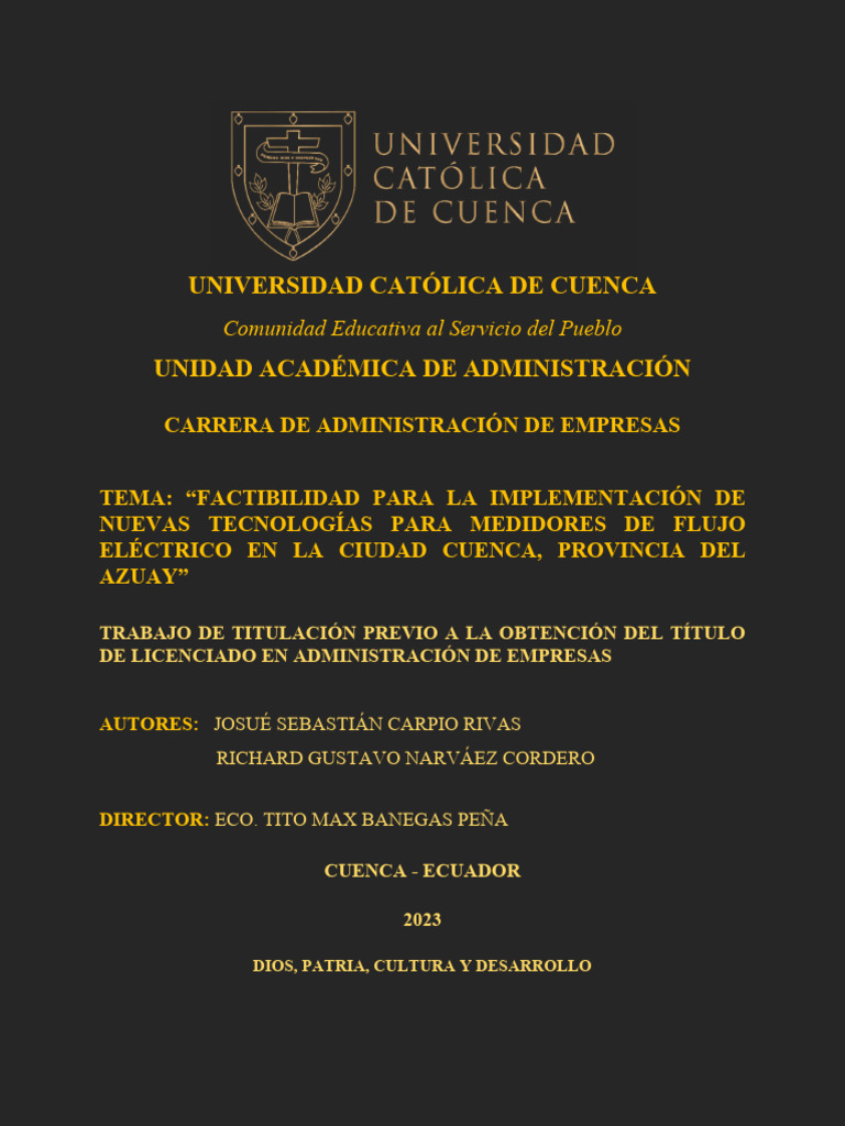 Richard Gustavo Narváez Cordero - Josué Sebastián Carpio Rivas | PDF | Ingenieria Eléctrica ...