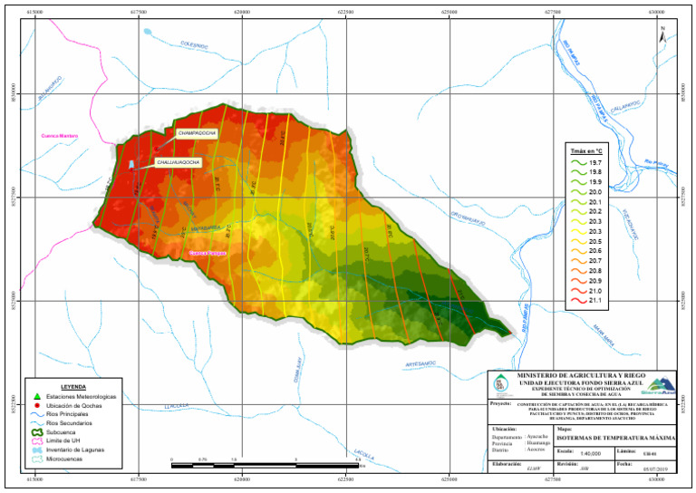 3_Mapa de Isotermas de (Temperatura Máxima) | PDF
