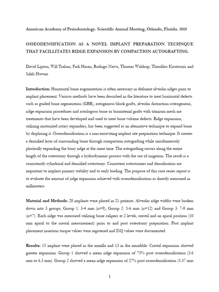 Lido. Versah-Abstrct-AAP-2015 | PDF | Medical Specialties | Surgery