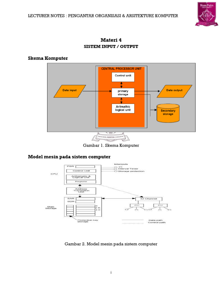 Lecture Note Sesi 4 Arkom | PDF | Game & Aktivitas | Komputer