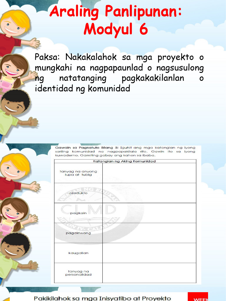 Q2 - ARPAN - MOD 6 - Nakakalahok Sa Mga Proyekto | PDF