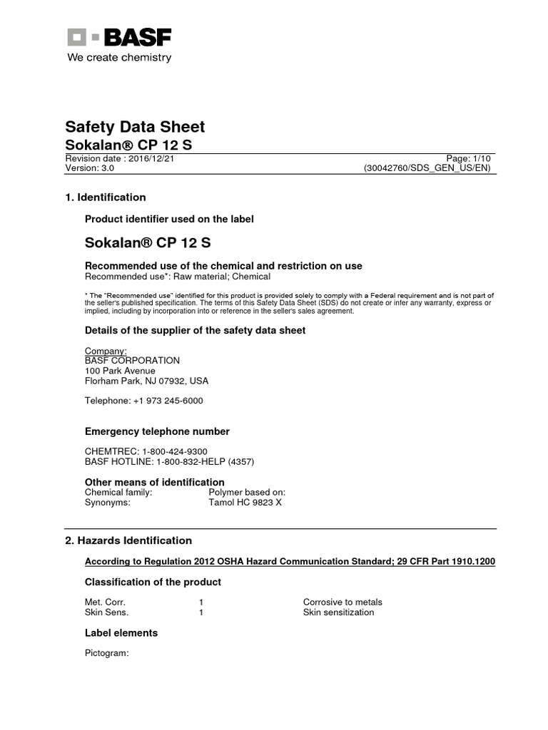 Sds Sokalancp12s Enus Iss161221 | PDF