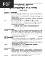 Contoh Votum dan Salam Ibadah | PDF