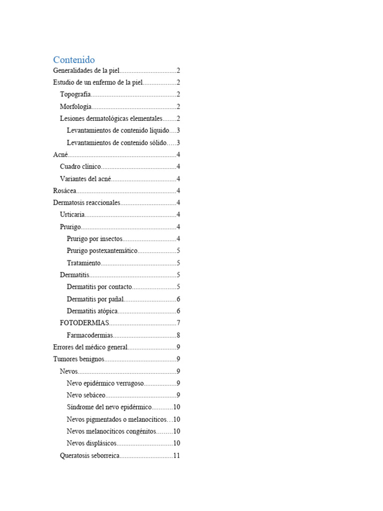 Guia Derma Primer Parcial | PDF