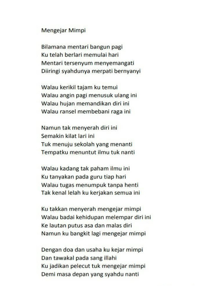 Puisi Pendidikan | PDF