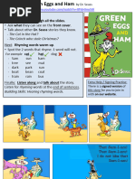 Green Eggs and Ham Text Overview | PDF | Dr. Seuss | American Children ...