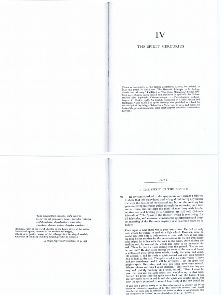 Roderick Main Mercurius | PDF