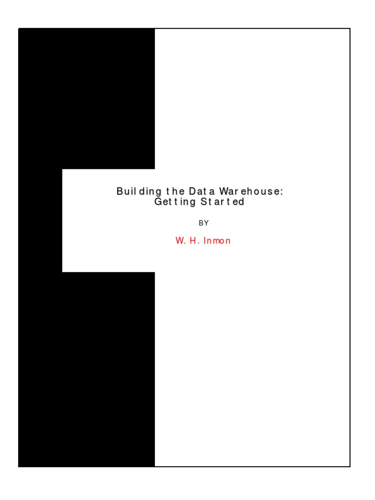 How To Build DW - Bill Inmon | PDF | Data Warehouse | Metadata