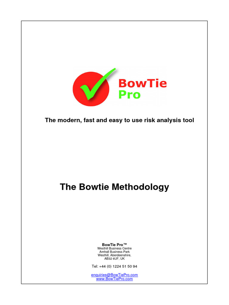 Bowtie Pro Methodology | PDF | Risk | Hazards