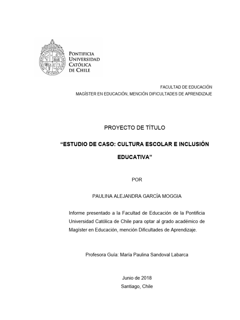 Proyecto de Título | PDF