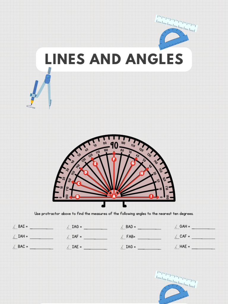 Lines and Angles | PDF | Elementary Geometry | Euclidean Geometry