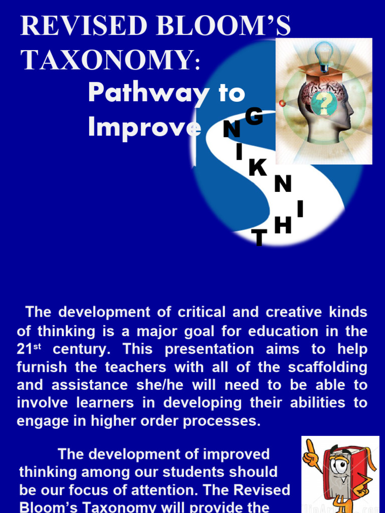 Bloom's Taxonomy For Teachers | PDF | Career & Growth