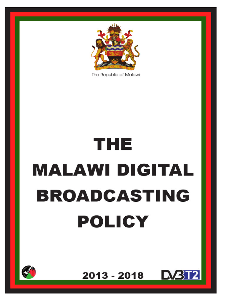 The-Malawi-Digital-Broadcasting-Policy | PDF | Broadcasting | Digital ...