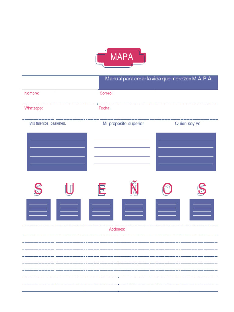 MAPA de Sueños | PDF