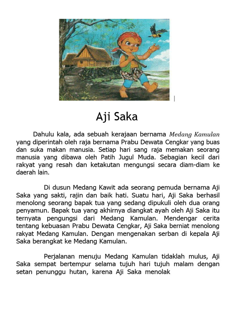 Cerita Aji Saka | PDF
