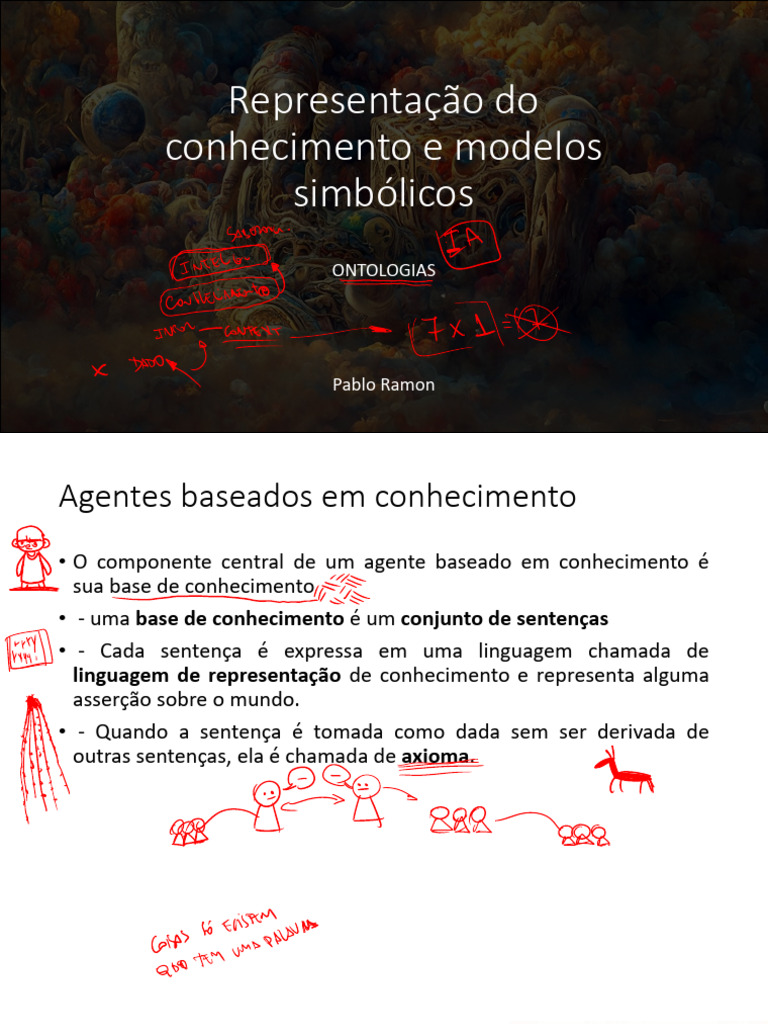 Representação Do Conhecimento e Modelos Simbólicos - Comentado | PDF