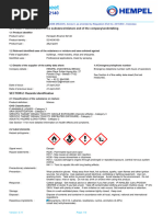 Hempalin Enamel 52140 MSDS | PDF | Chemistry | Occupational Safety And ...