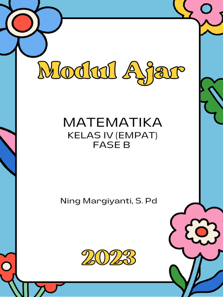Salinan Dari Modul Ajar Ning Margiyanti Siklus 2 | PDF