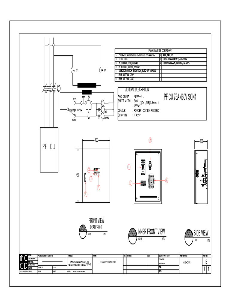SHEMATIC DIAGRAM FOR INTERLOCK-Model | PDF | Manufactured Goods ...