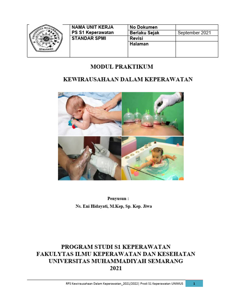 RPS Pratikum KWU SI Keperawatan GASAL 2021-2022 | PDF