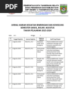 Program Tahunan BK SMP 2025-2026 | PDF