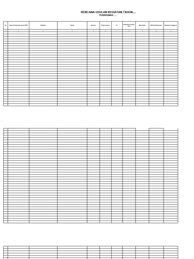 Format Ruk 2025 | PDF