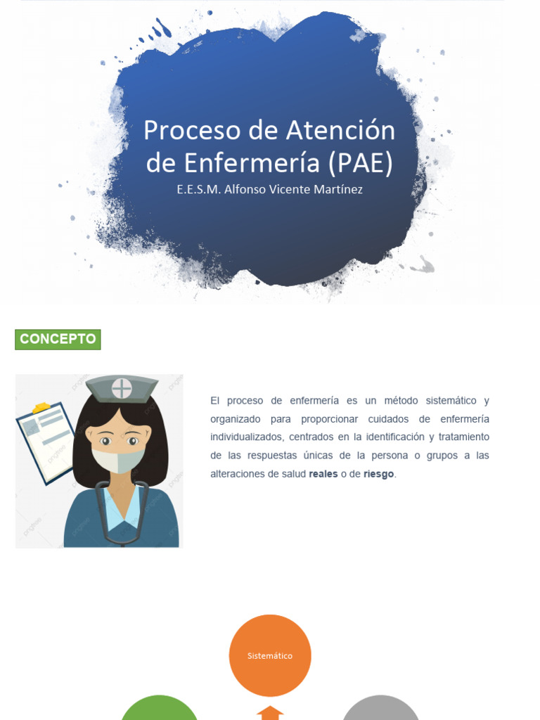 Proceso de Atención de Enfermería (PAE) libro | PDF | Examen físico ...